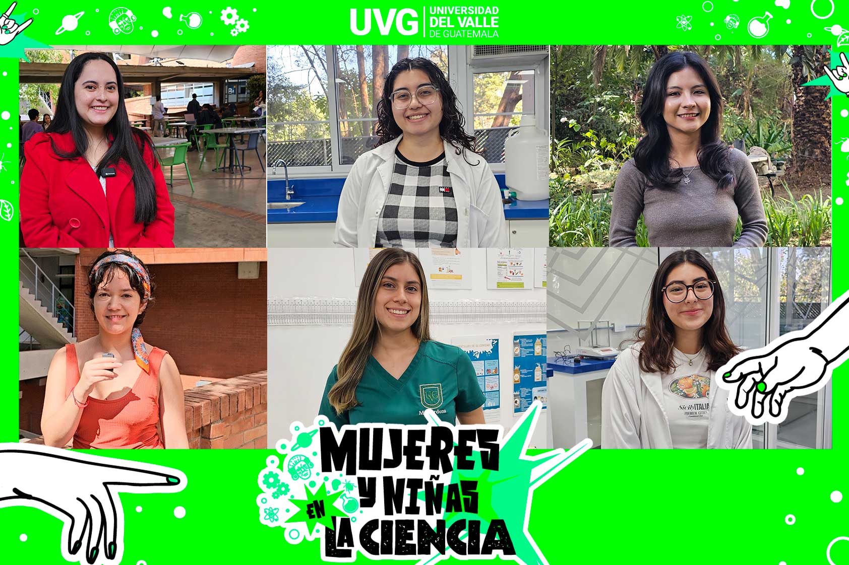 En UVG celebramos el talento científico en el Día Internacional de la Niña y la Mujer en la ...